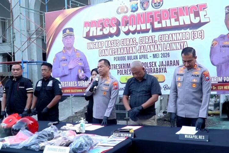 Surabaya Bentuk Tim Khusus, 163 Kasus Kejahatan Jalanan Diungkap ...